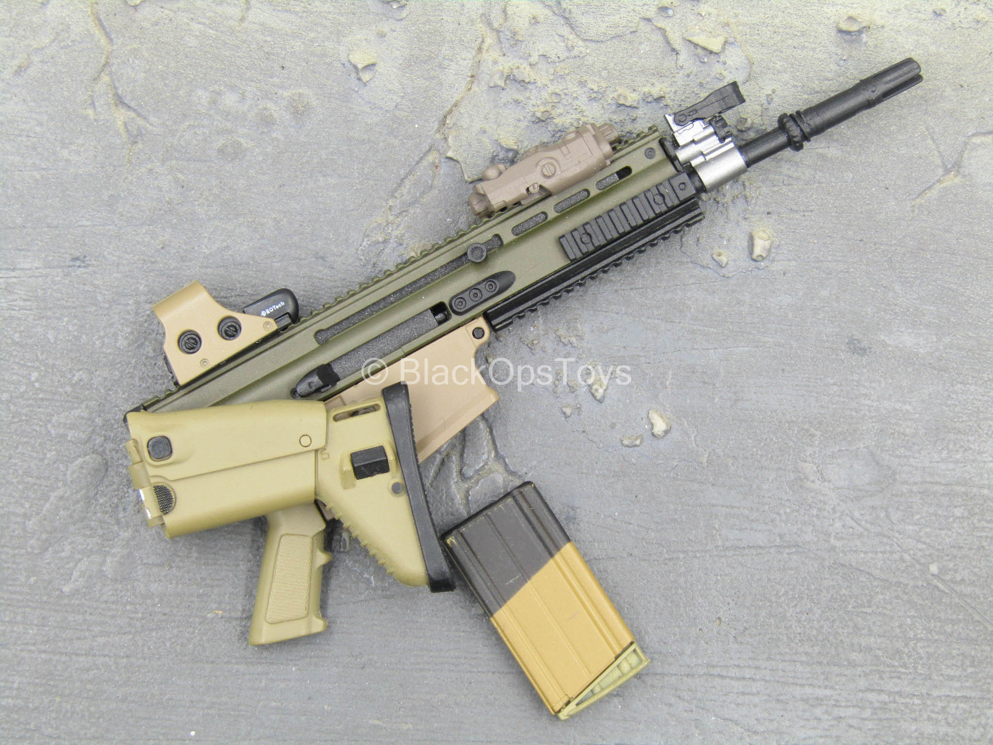 Weapons Collection - Scar-H Rifle w/Red Dot Sight & PEQ (READ DESC ...