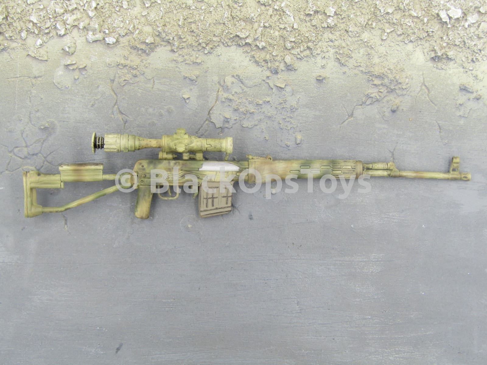 COBRA - Desert Sniper - Dragunov Sniper Rifle w/Folding Stock ...