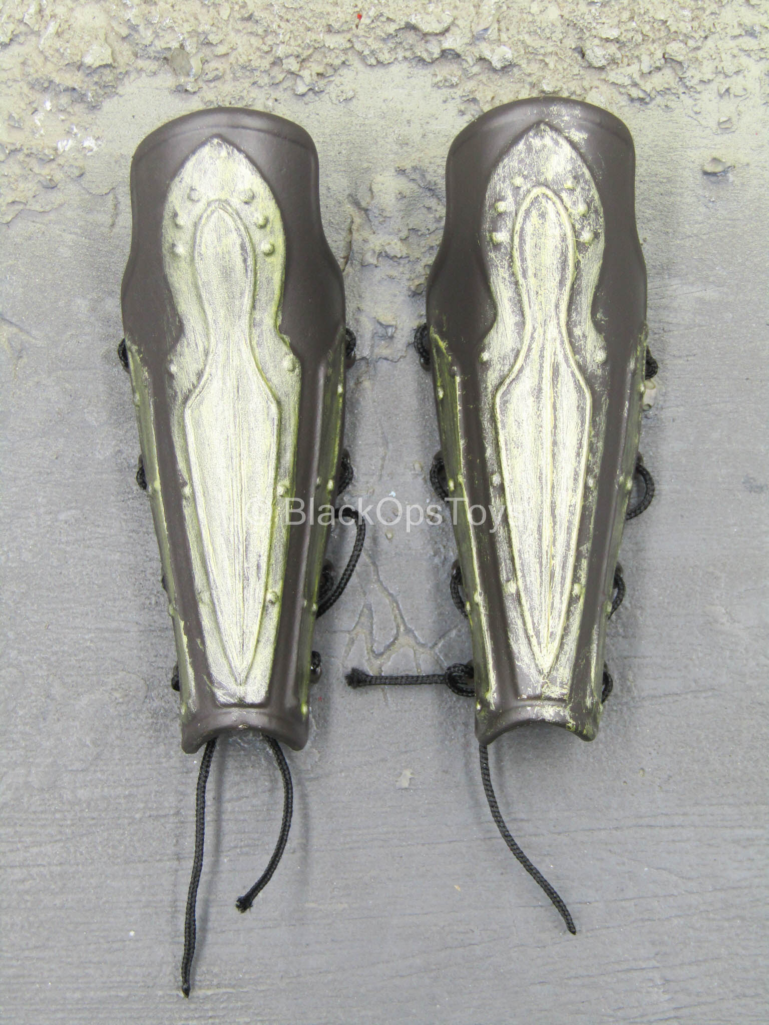 Greek Warrior Troy - Metal Greaves – BlackOpsToys