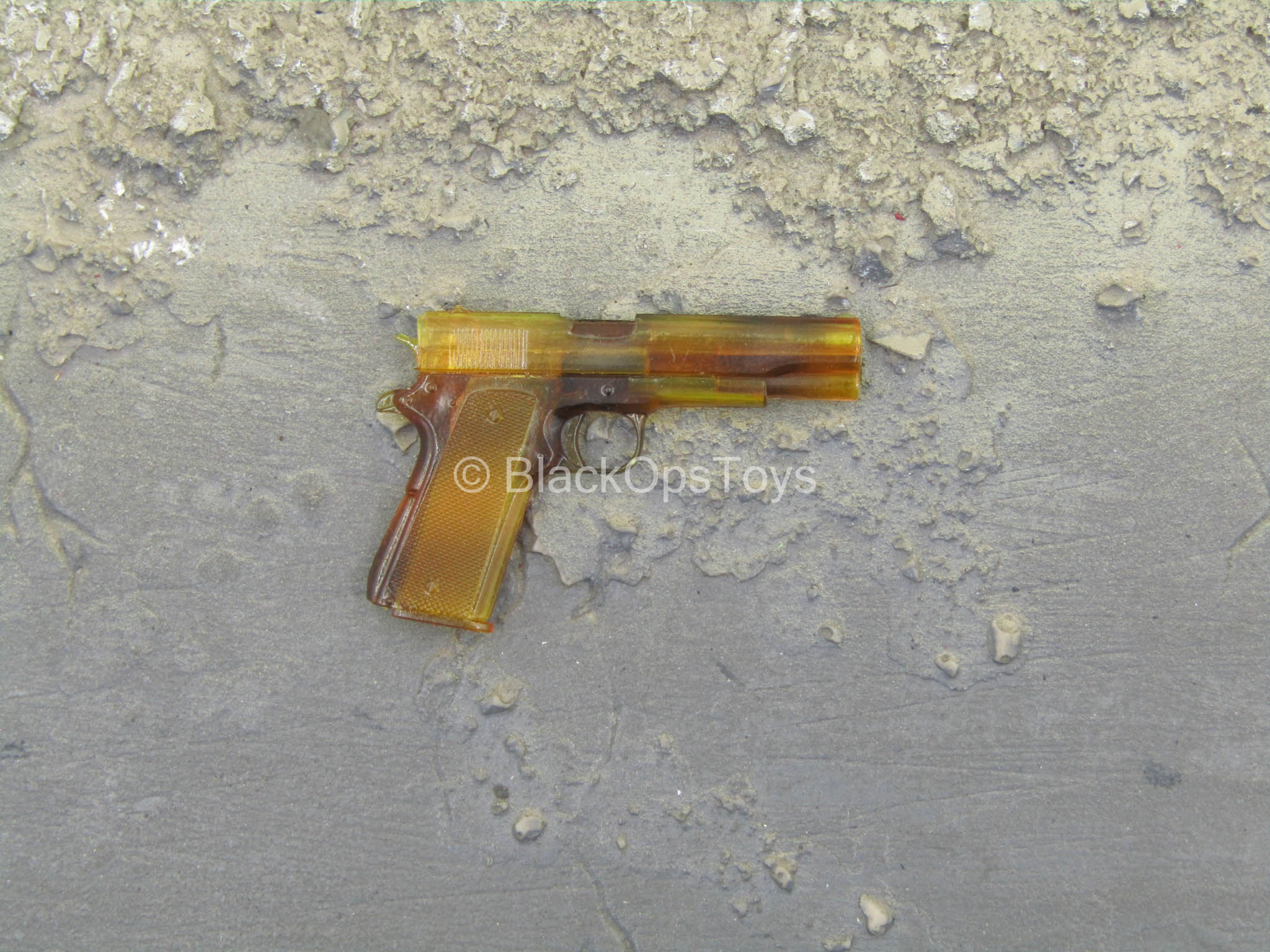 Iron Warrior - Transparent 1911 Pistol – BlackOpsToys