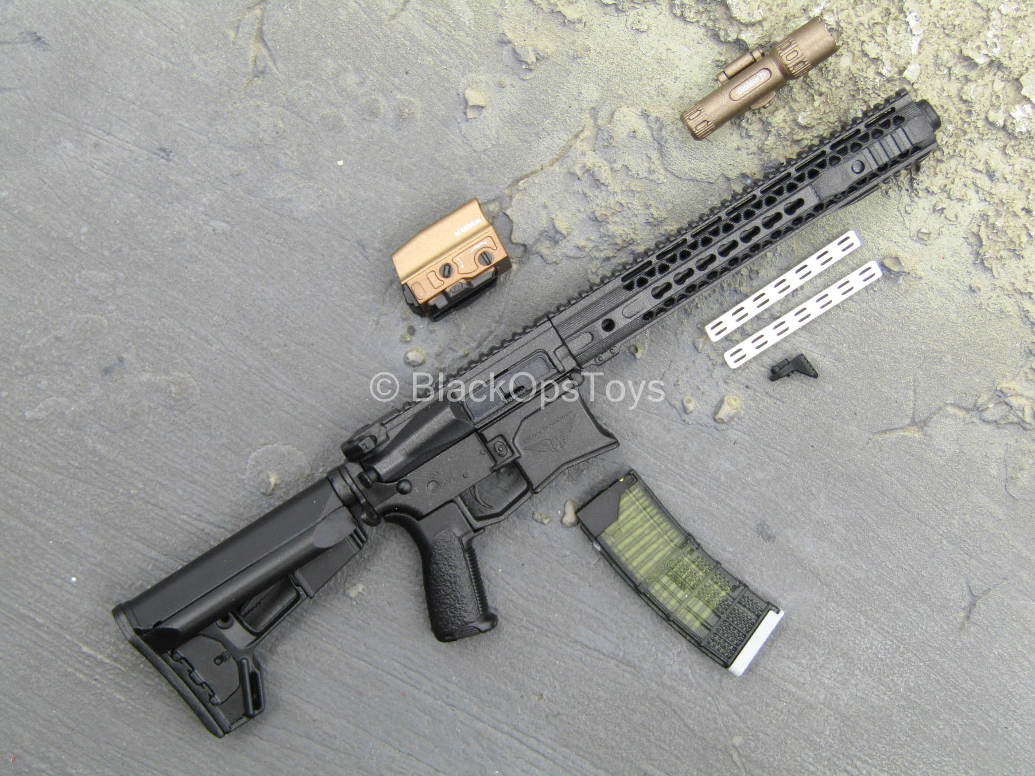 Special Forces Snow Field Op. - AR-15 Assault Rifle Set – BlackOpsToys