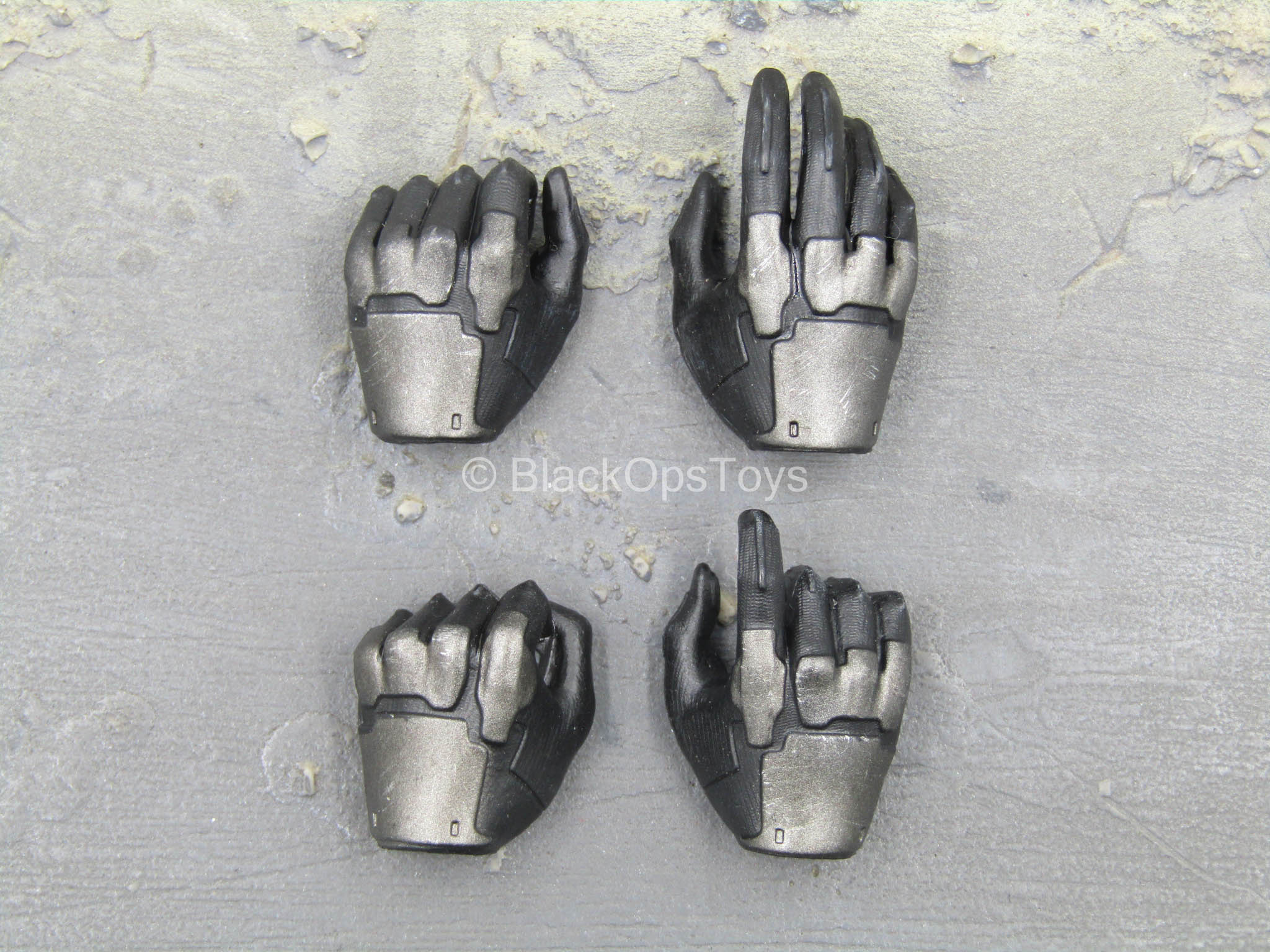 GI Joe - Snake Eyes - Black Armored Hand Set (Type 1) – BlackOpsToys