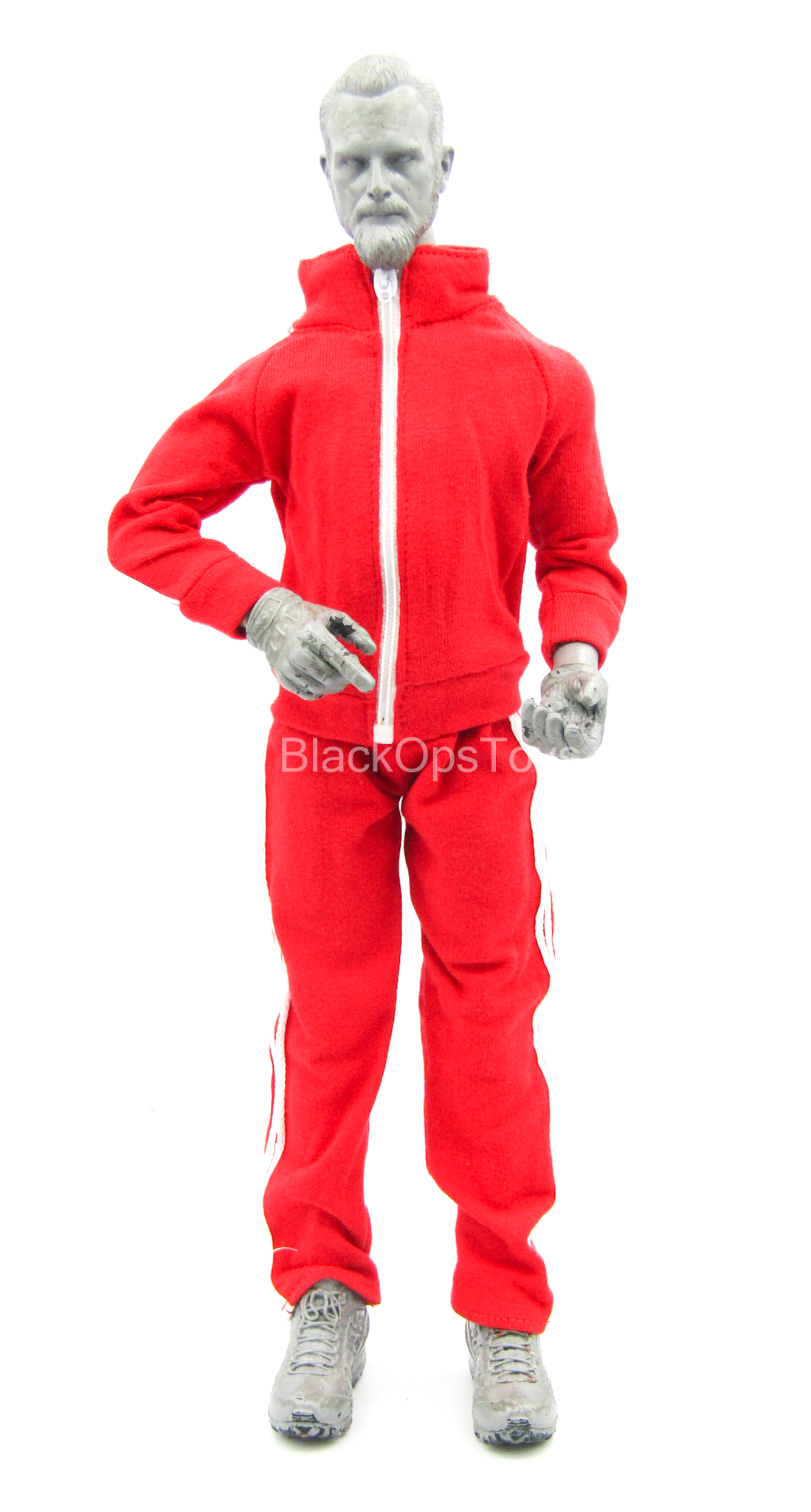 Red & White Track Suit Set – BlackOpsToys