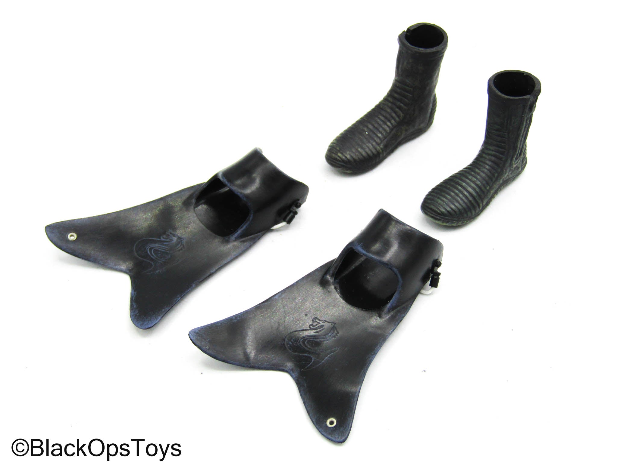 BBI - UDT Navy Seal Diver - Black Boots (Foot Type) & Fins – BlackOpsToys