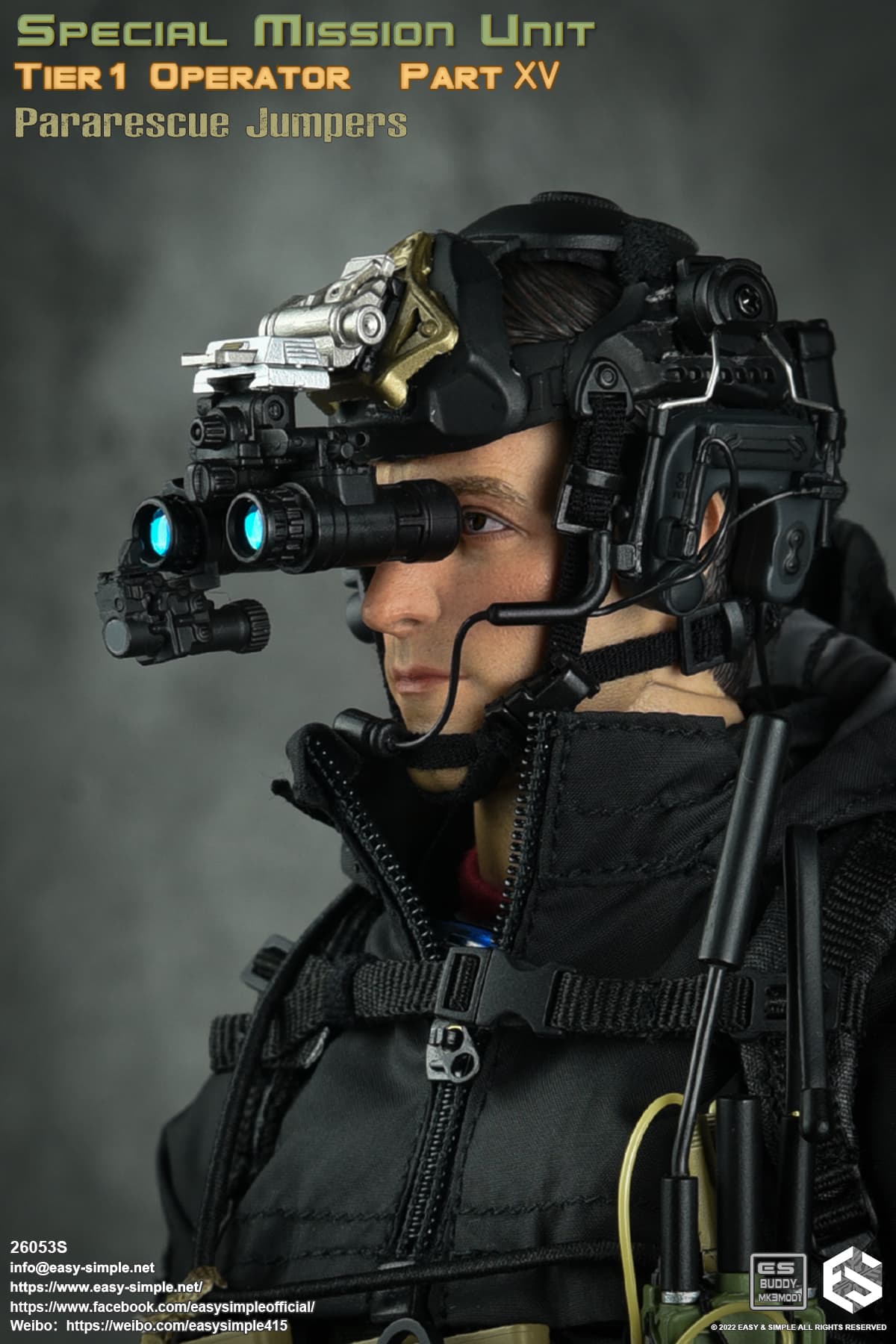 SMU Pararescue Jumpers - Skullcrusher Headset w/NVG, Radio & Headphone ...